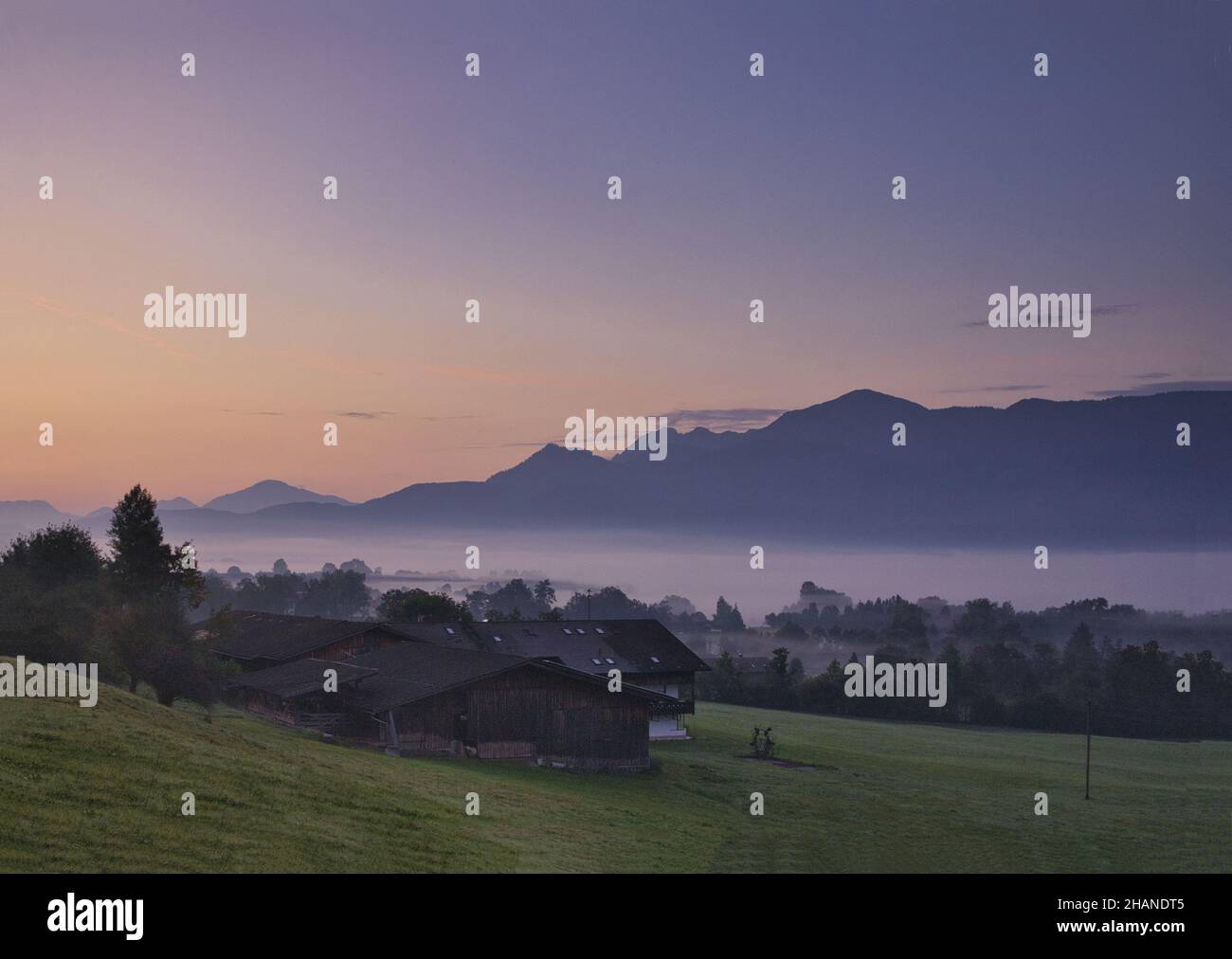 Natural landscape of Murnau in Bavaria, Germany Stock Photo - Alamy