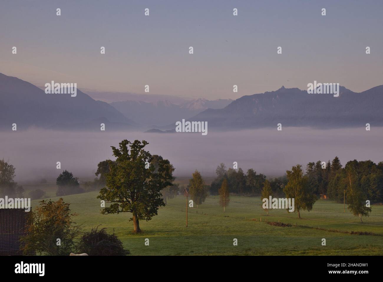 Natural landscape of Murnau in Bavaria, Germany Stock Photo - Alamy