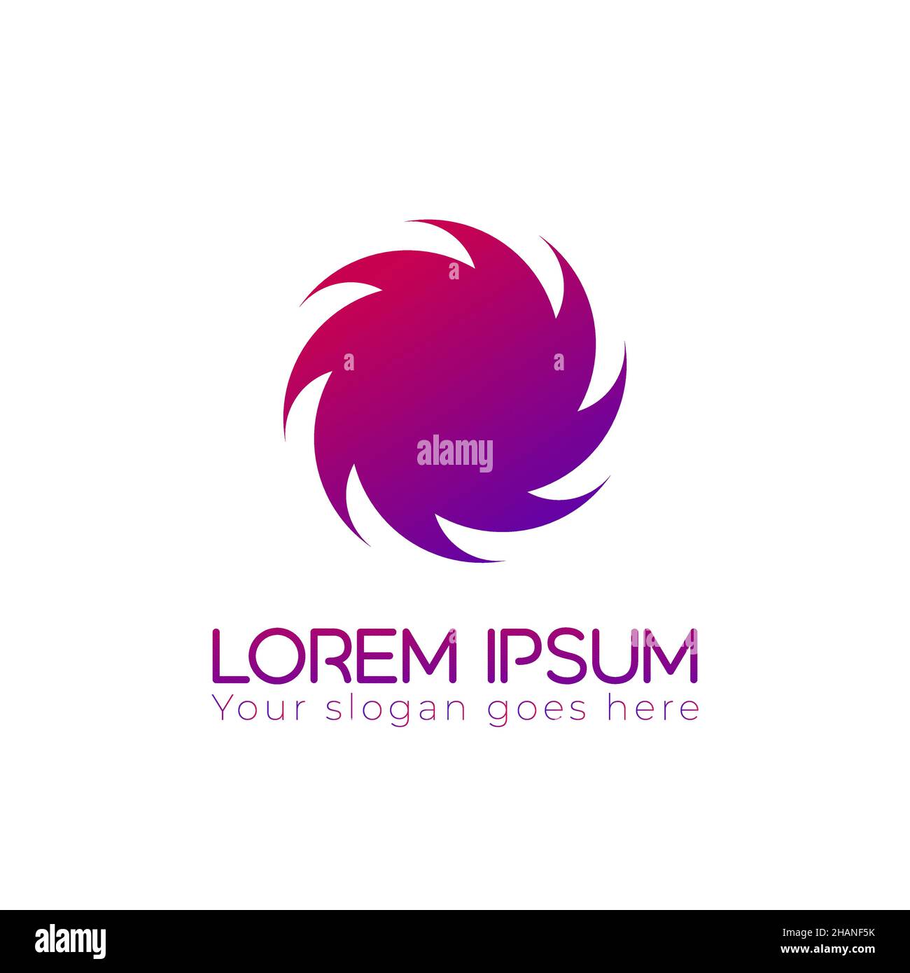 Modern typhoon logo template. Stock vector illustration isolated Stock ...