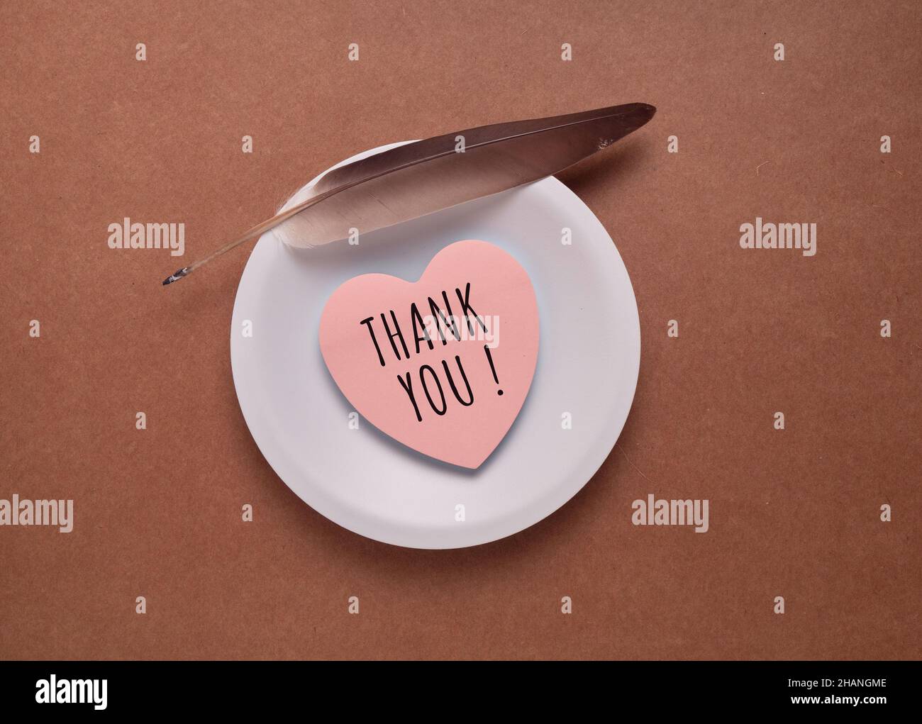 Close up of Thank You Word , Thanks Concept Idea Stock Photo - Alamy