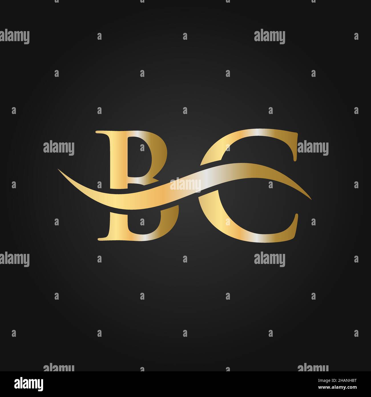 Letter BC Logo Sign Design Template. BC, B C Letter Logo Modern, Flat ...