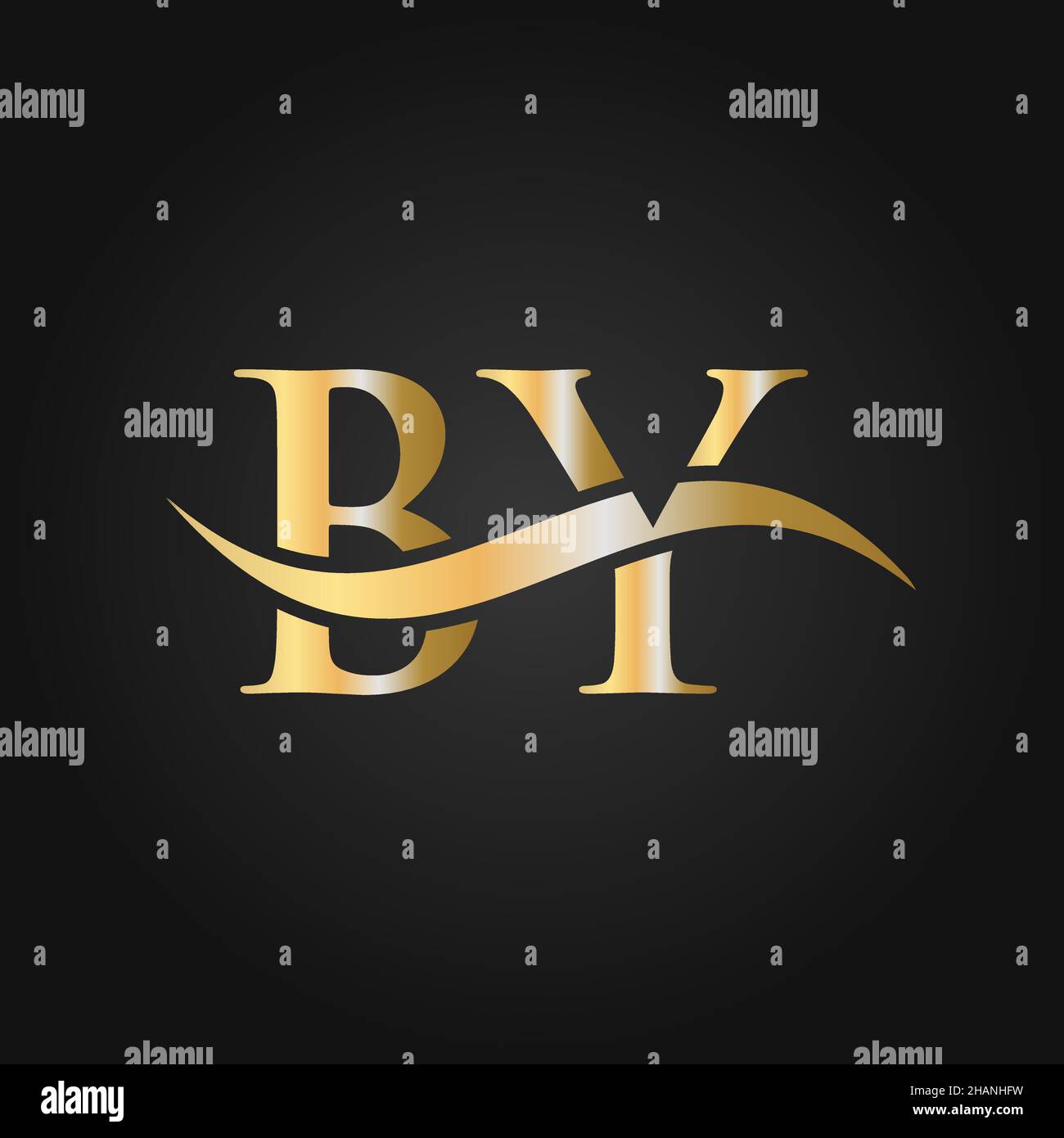 Letter BY Logo Sign Design Template. BY, B Y Letter Logo Modern, Flat ...