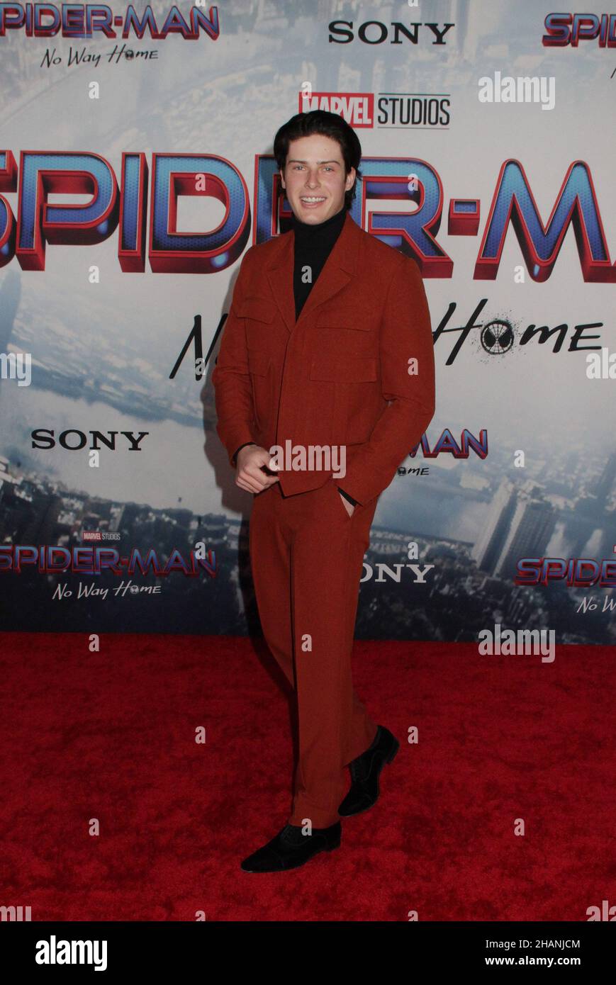 Blake Gray 12/13/2021 The Los Angeles Premiere of "Spider-Man: No Way ...
