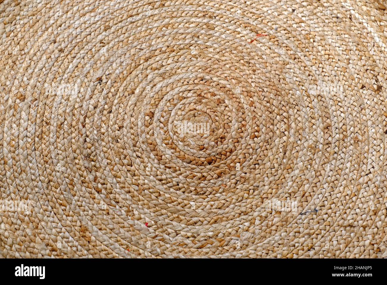 Jute knitted fabric, Handmade: jute and crochet hooks, a circle of jute ...