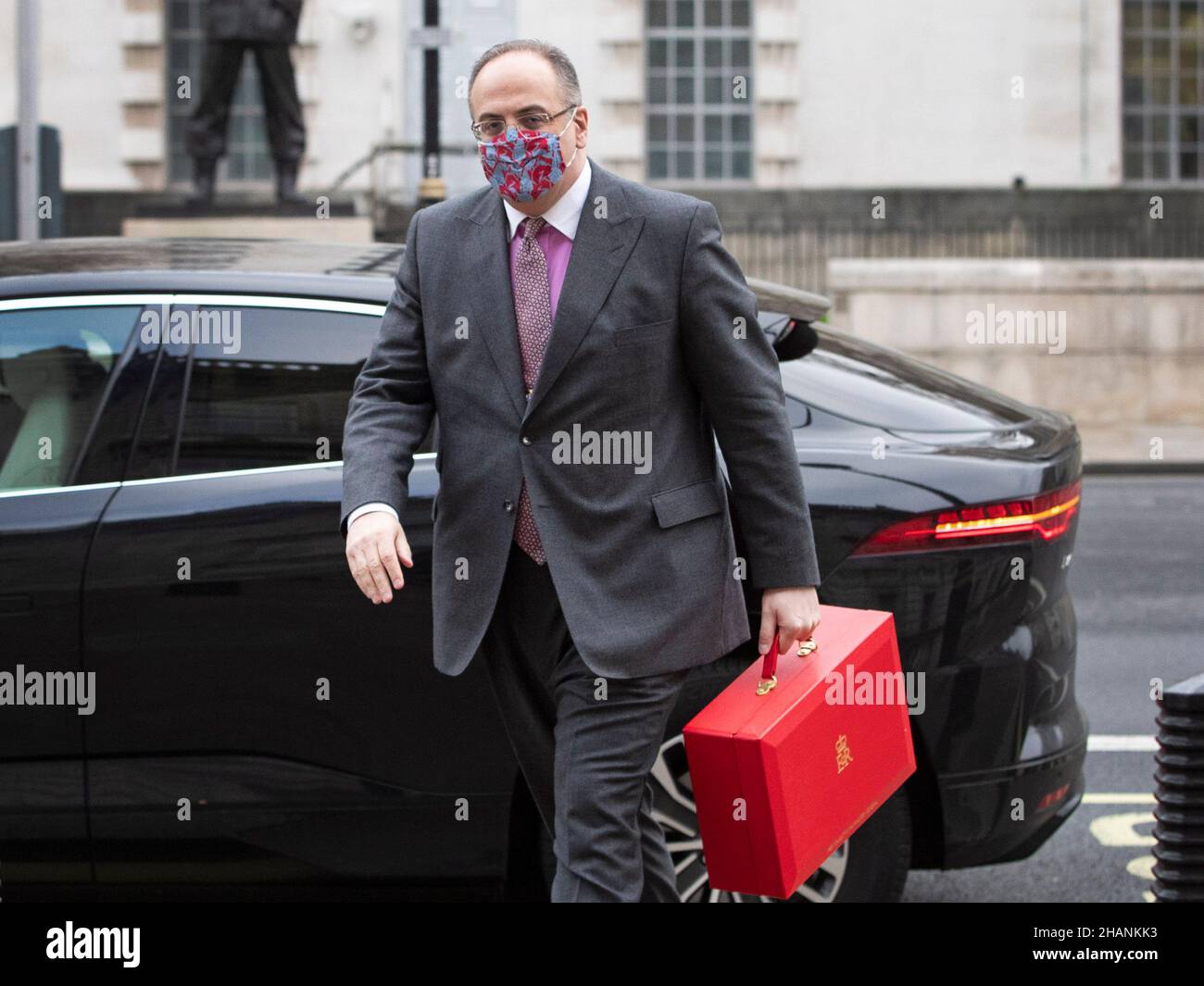 Paymaster General of the United Kingdom MP Michael Ellis arrives at the ...