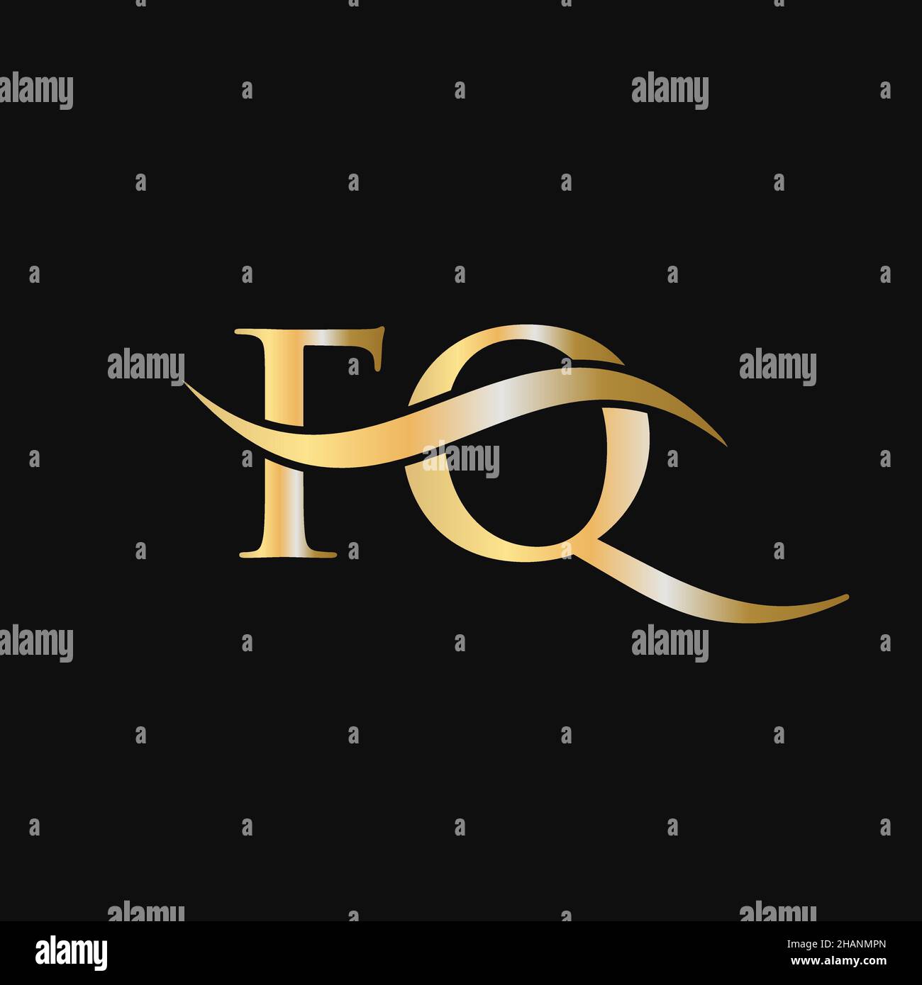 Q f Stock Vector Images - Alamy