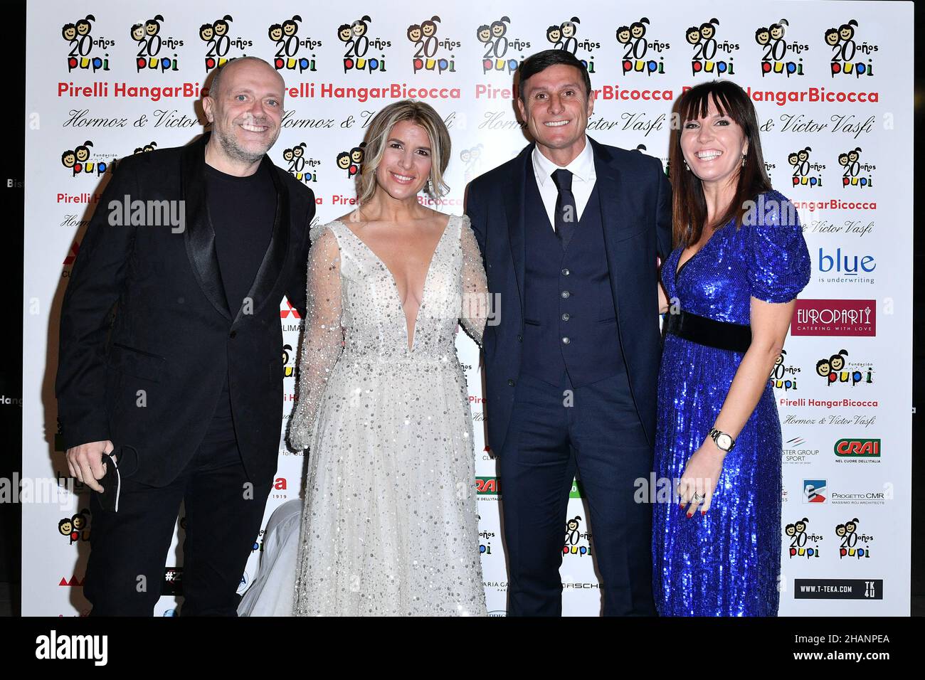 Max Pezzali , Paula De La Fuente , Javier Zanetti , Debora Pelamatti ...