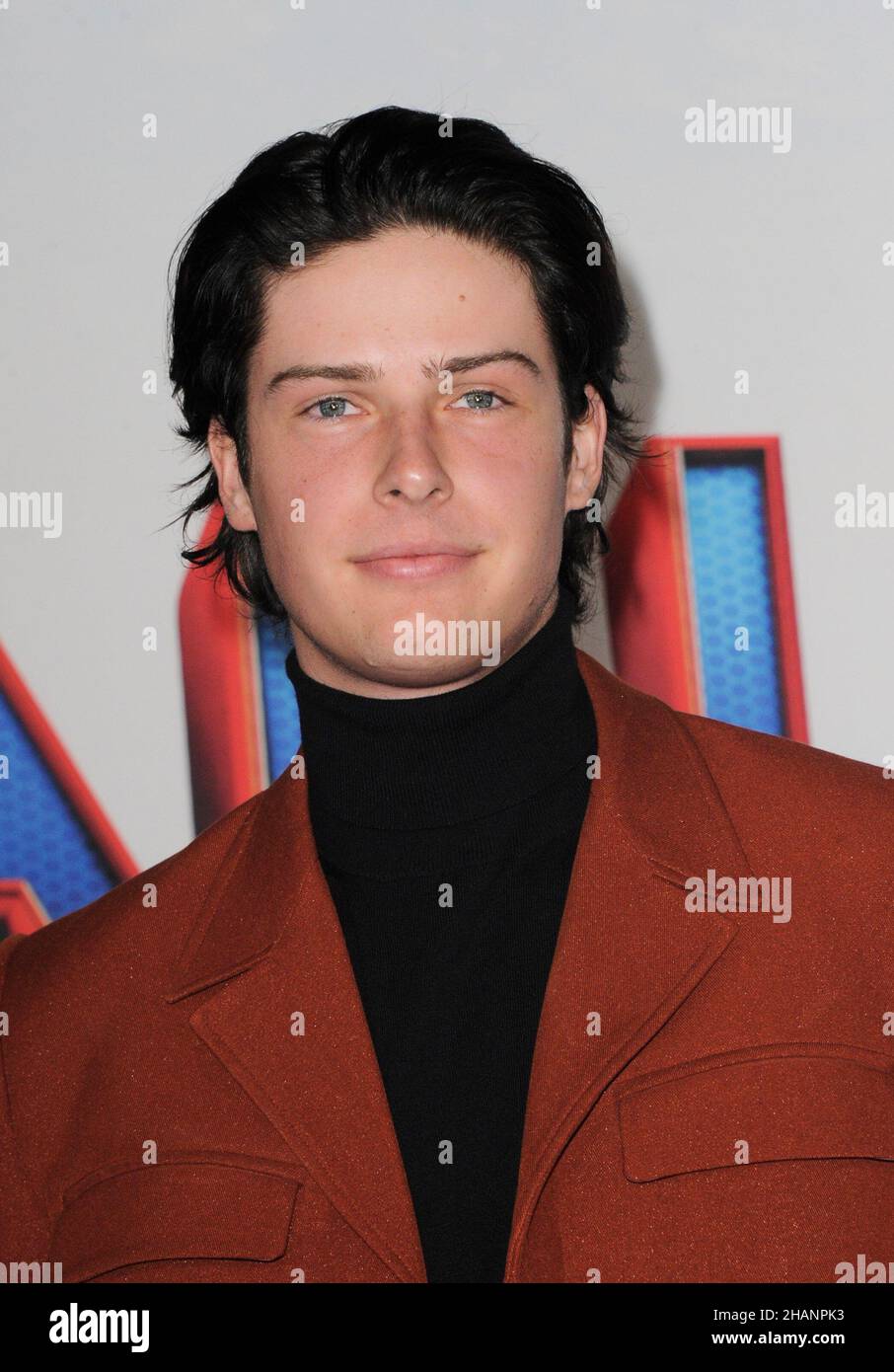 Los Angeles, CA. 13th Dec, 2021. Blake Gray at arrivals for SPIDER-MAN ...