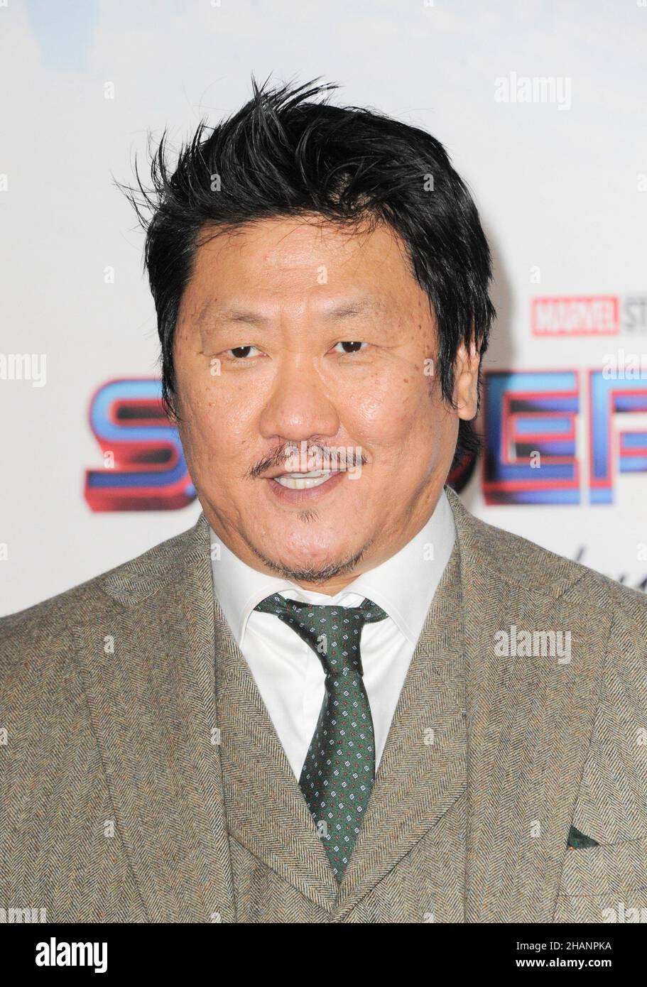 Los Angeles, CA. 13th Dec, 2021. Benedict Wong at arrivals for SPIDER ...