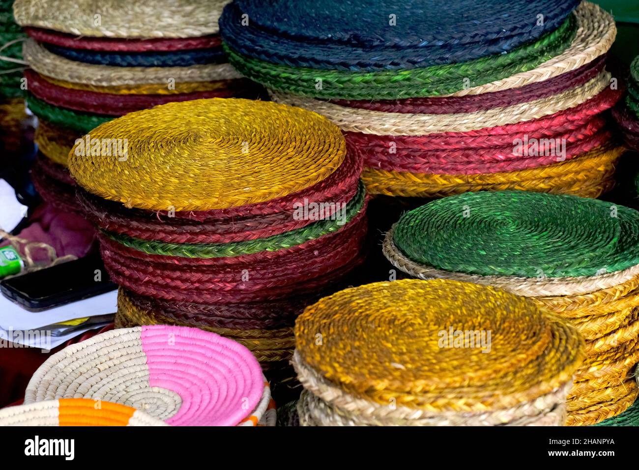 Jute Rope Bag, Basket, Natural Jute Coaster, Crochet eco boxes for home ...