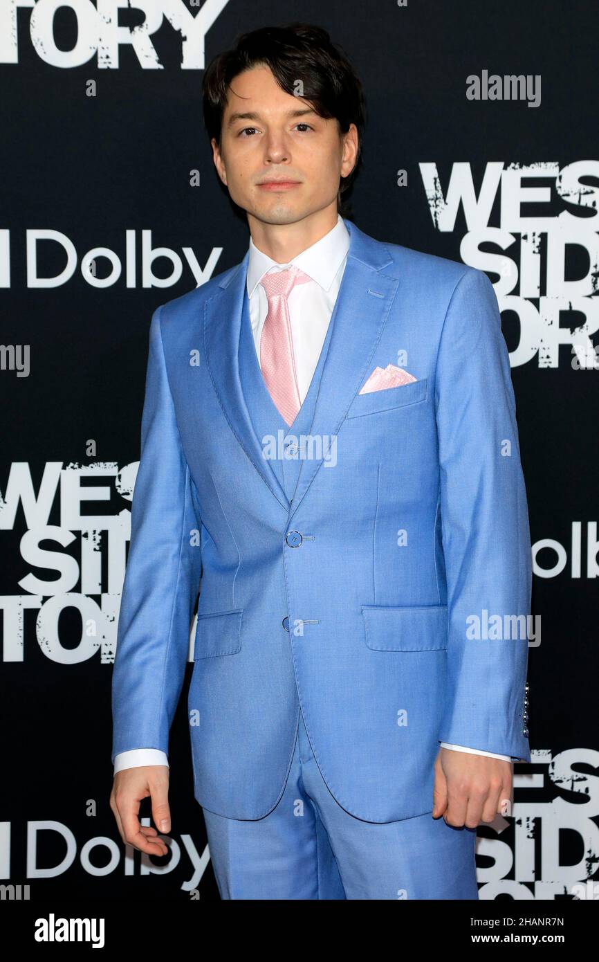 LOS ANGELES - DEC 7: Kyle Coffman at the West Side Story Premiere at ...