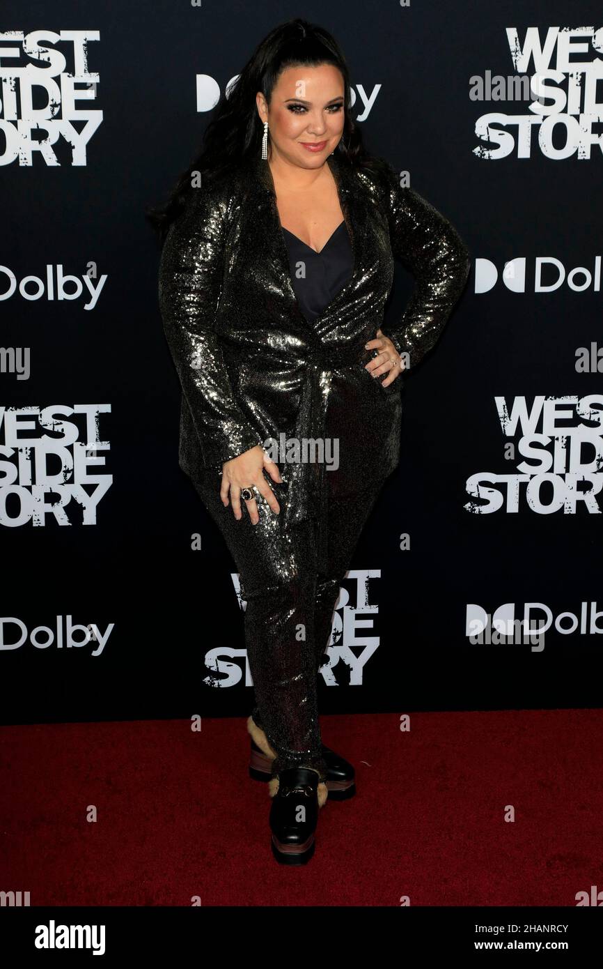 LOS ANGELES - DEC 7: Gloria Calderon Kellett at the West Side Story ...