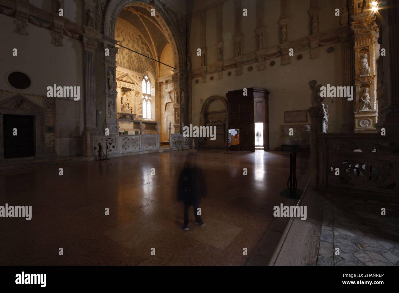Beautiful images of the interior of the church, Rimini cathedral, built ...