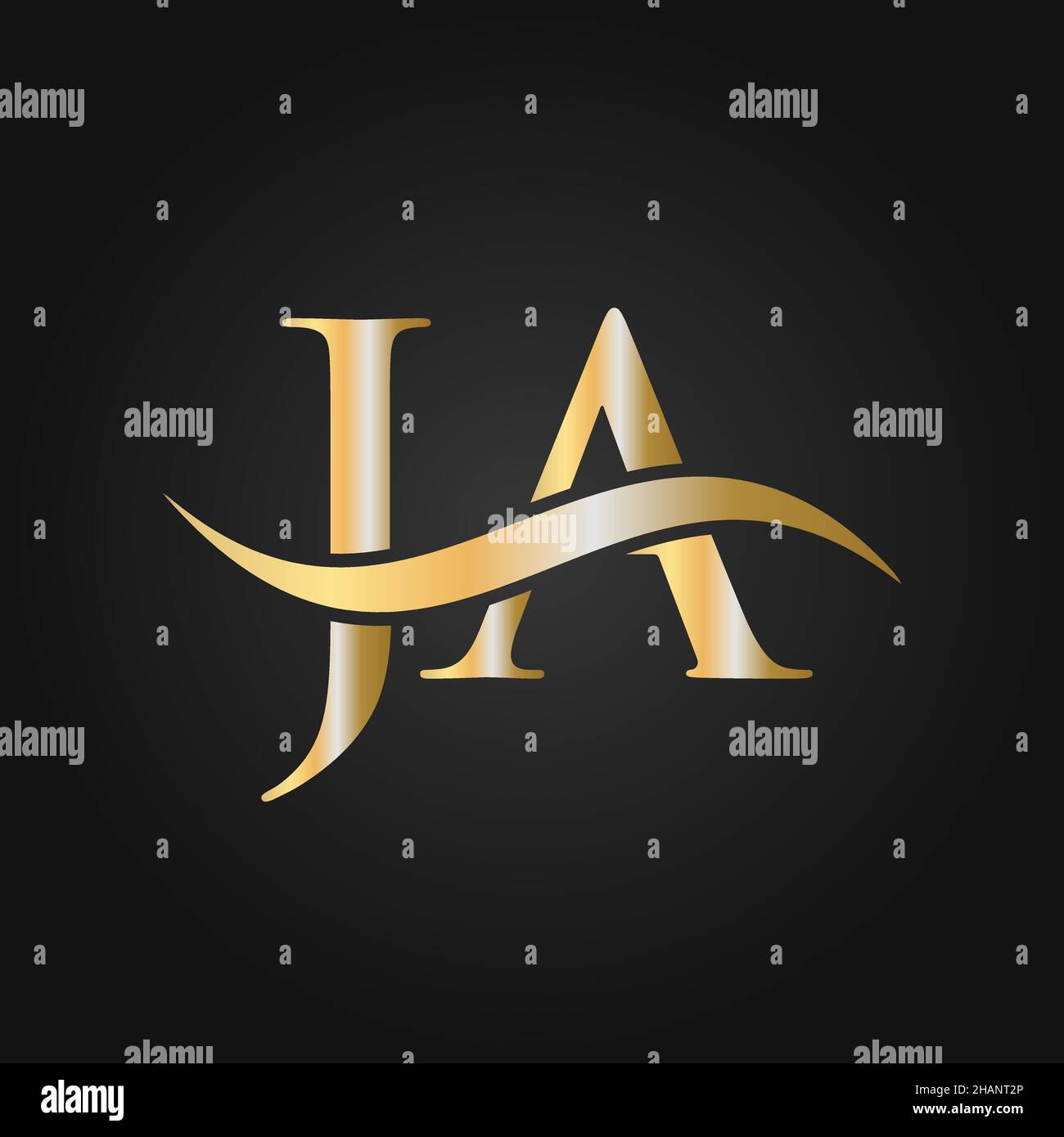 Ja logo design hi-res stock photography and images - Alamy