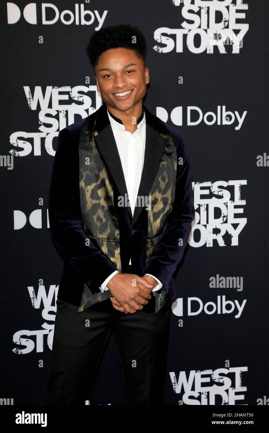 Los Angeles, CA. 7th Dec, 2021. Andre Swilley at arrivals for WEST SIDE ...