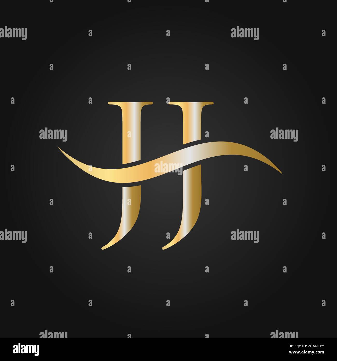 Letter JJ Logo Design Template. JJ, J J Letter Logo Modern, Flat, Minimalist, Business, Company ...