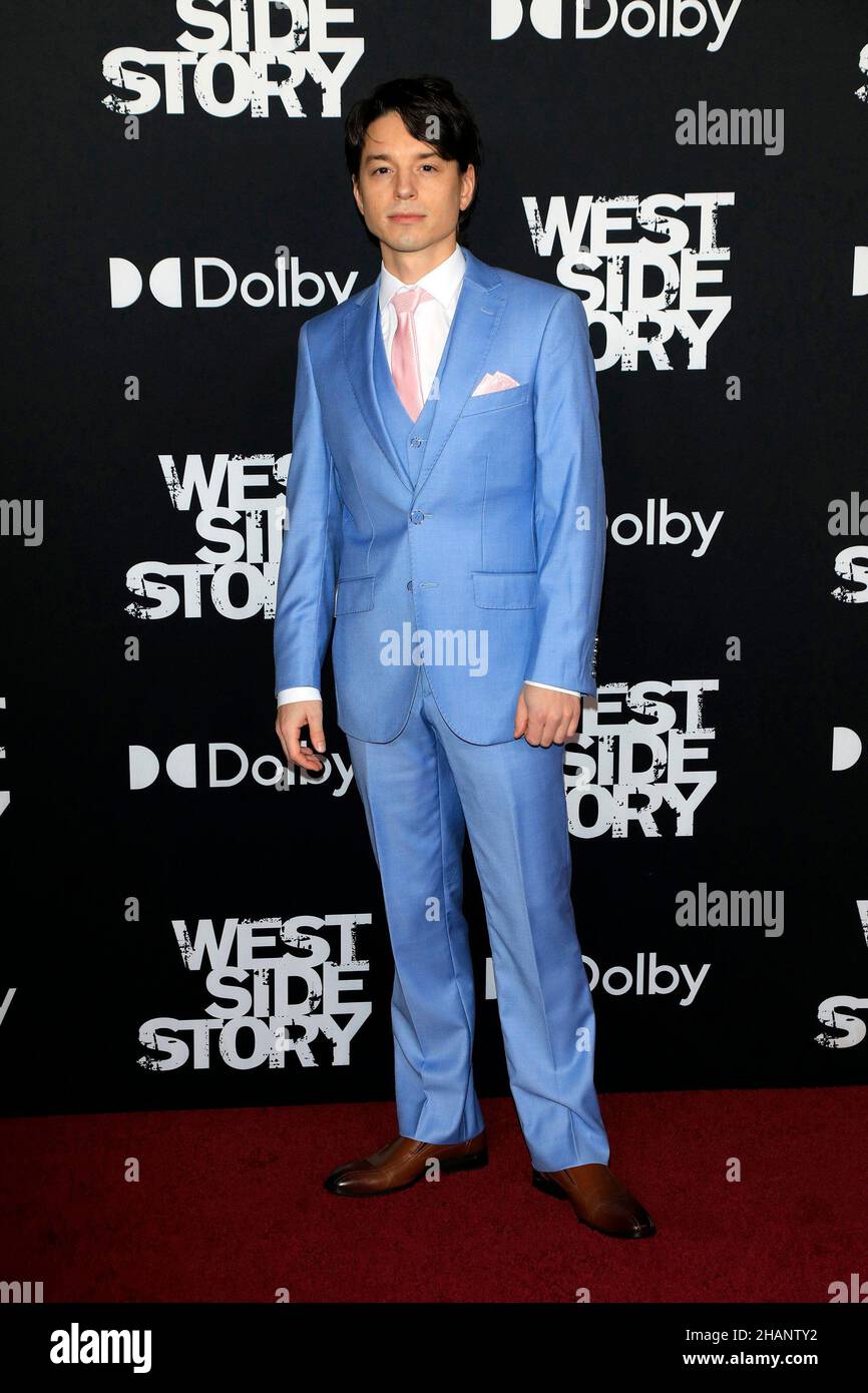 Los Angeles, CA. 7th Dec, 2021. Kyle Coffman at arrivals for WEST SIDE ...