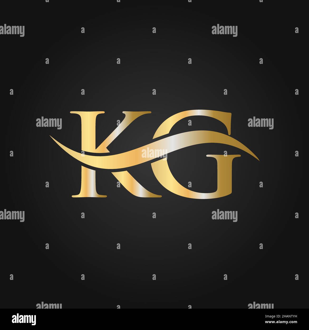 Letter KG Logo Sign Design Template KG K G Letter Logo Modern Flat Letter KG Logo Sign Design Template KG K G Letter Logo Modern Flat