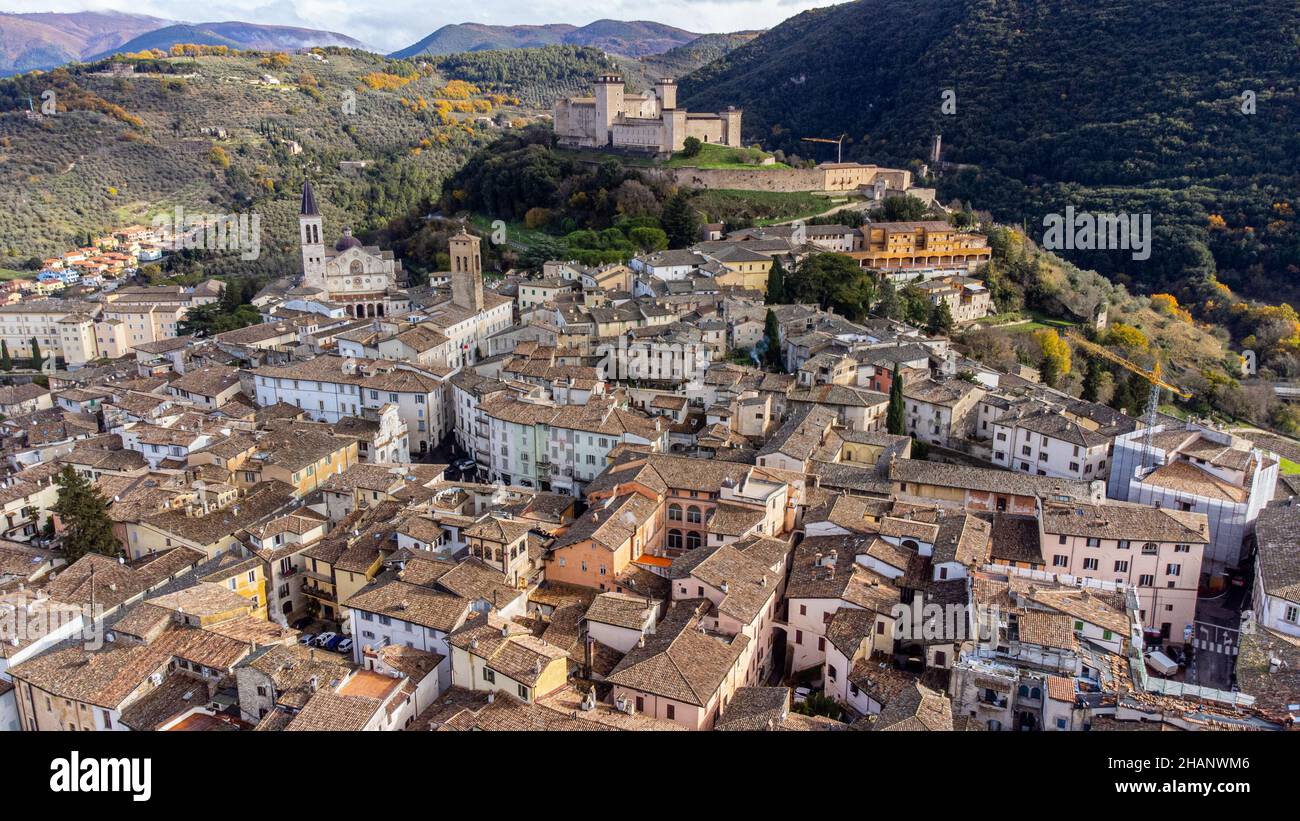 Spoleto, Umbria, Italy Stock Photo - Alamy