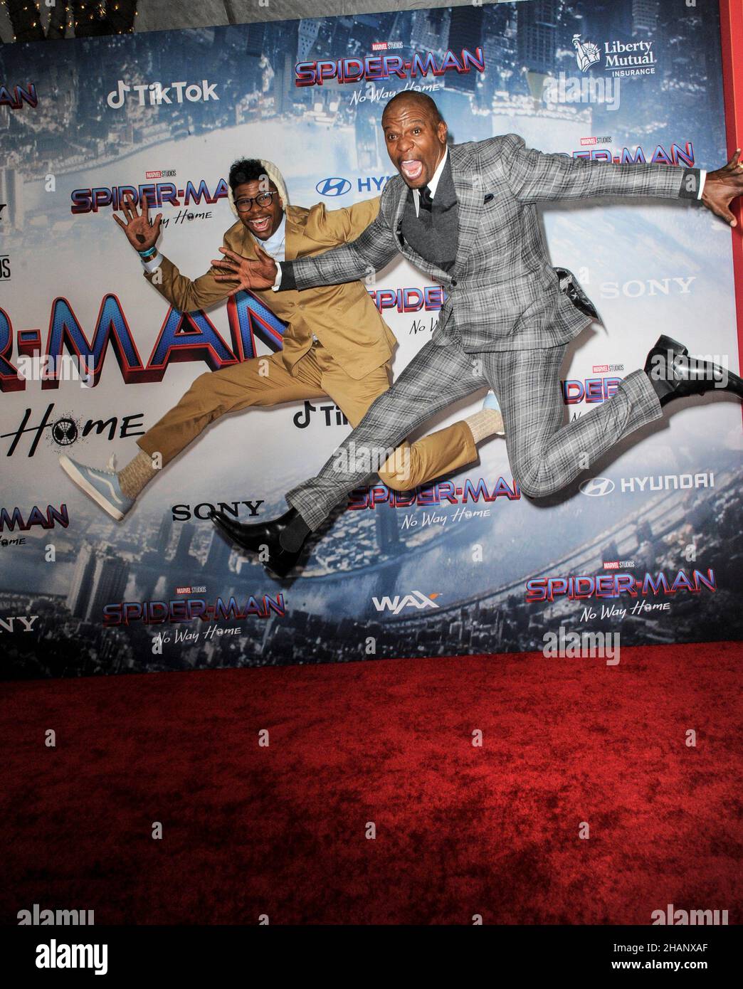 Los Angeles, CA. 13th Dec, 2021. Isaiah Crews, Terry Crews at arrivals ...