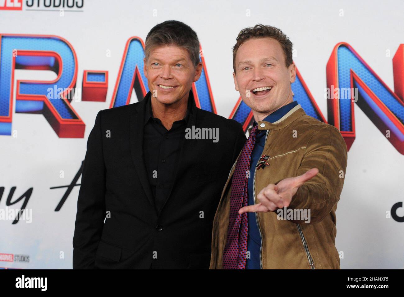 Los Angeles, CA. 13th Dec, 2021. Rob Liefeld, Coy Jandreau at arrivals ...