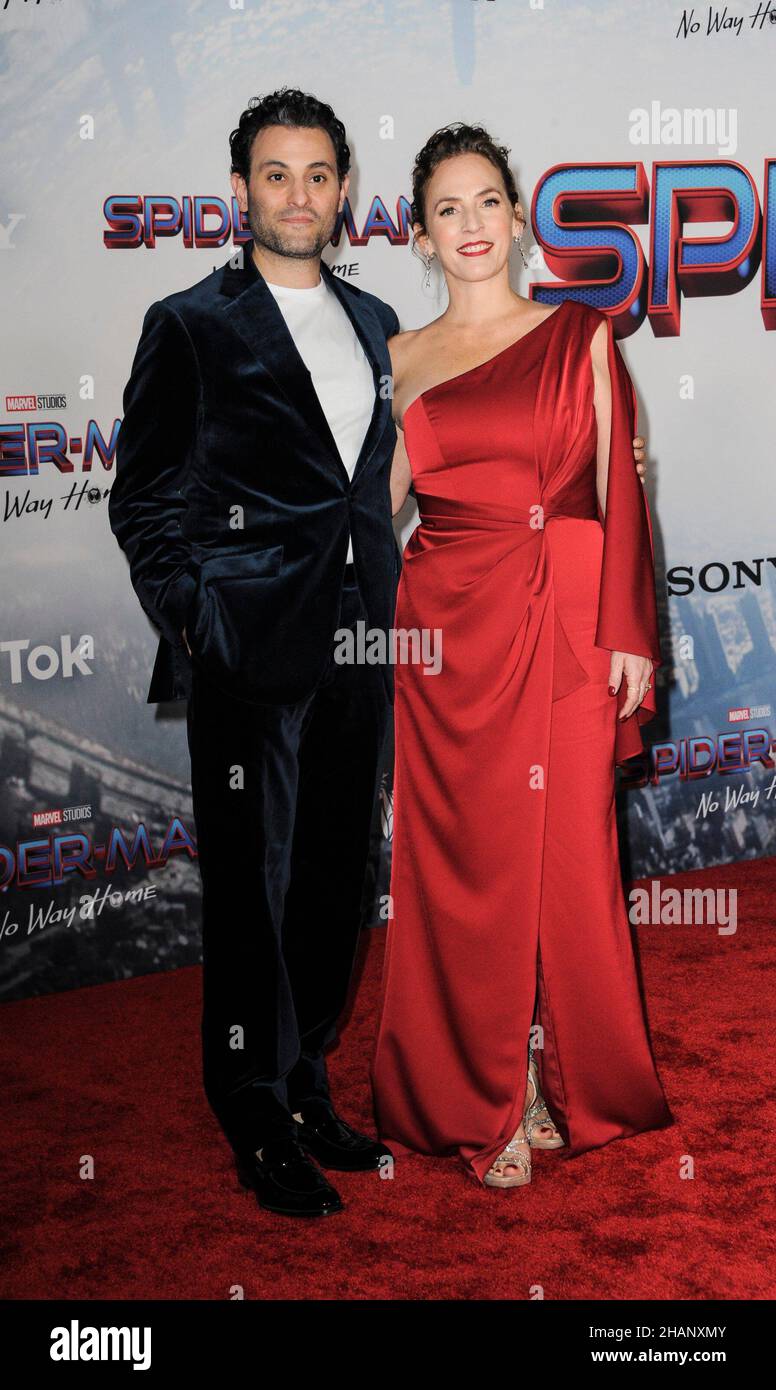 Los Angeles, CA. 13th Dec, 2021. Arian Moayed at arrivals for SPIDER ...