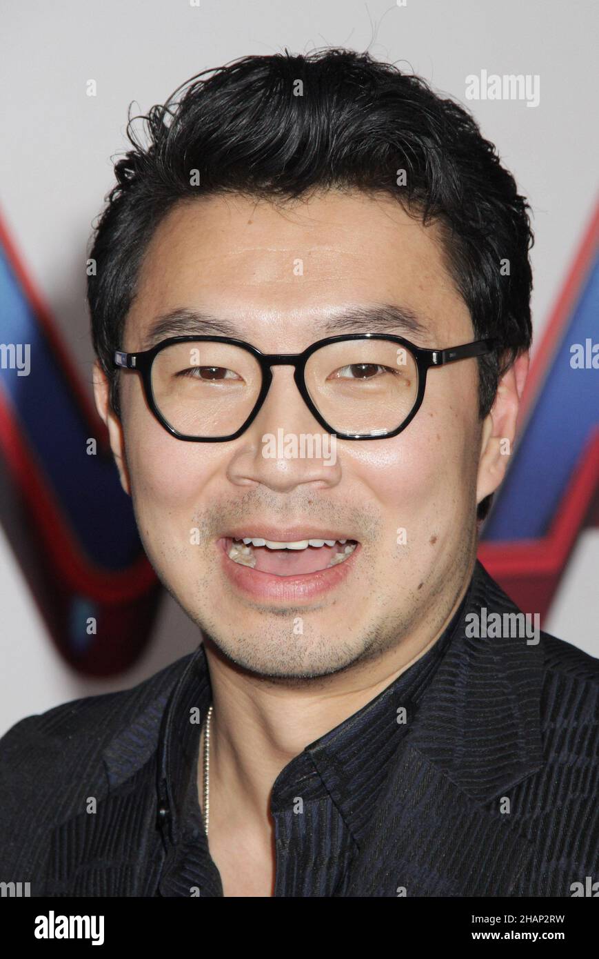 Simu Liu 12/13/2021 The Los Angeles Premiere of "Spider-Man: No Way ...