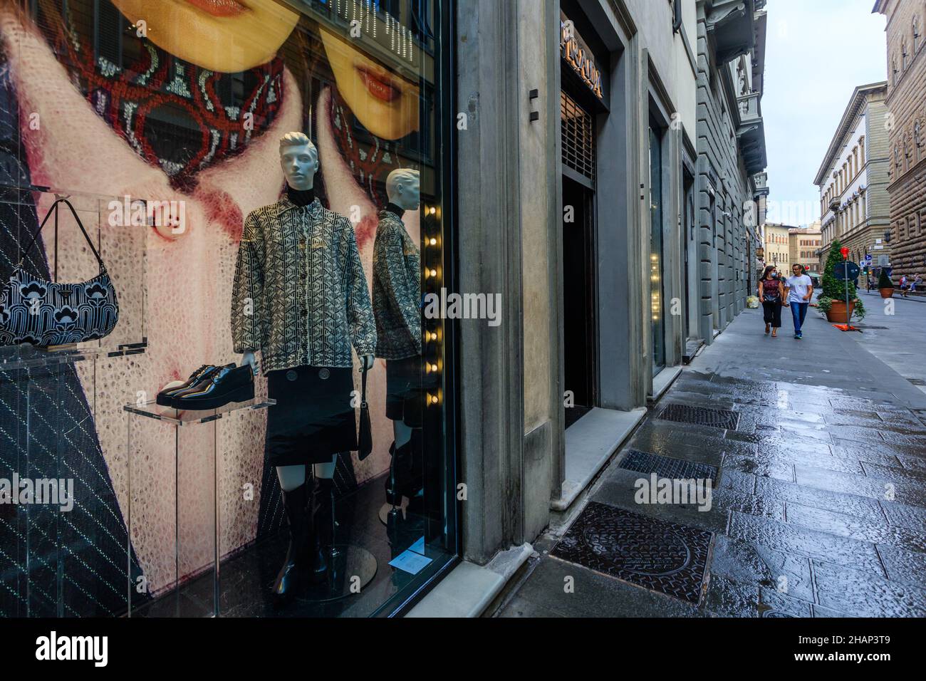 Prada boutique window hi-res stock photography and images - Alamy