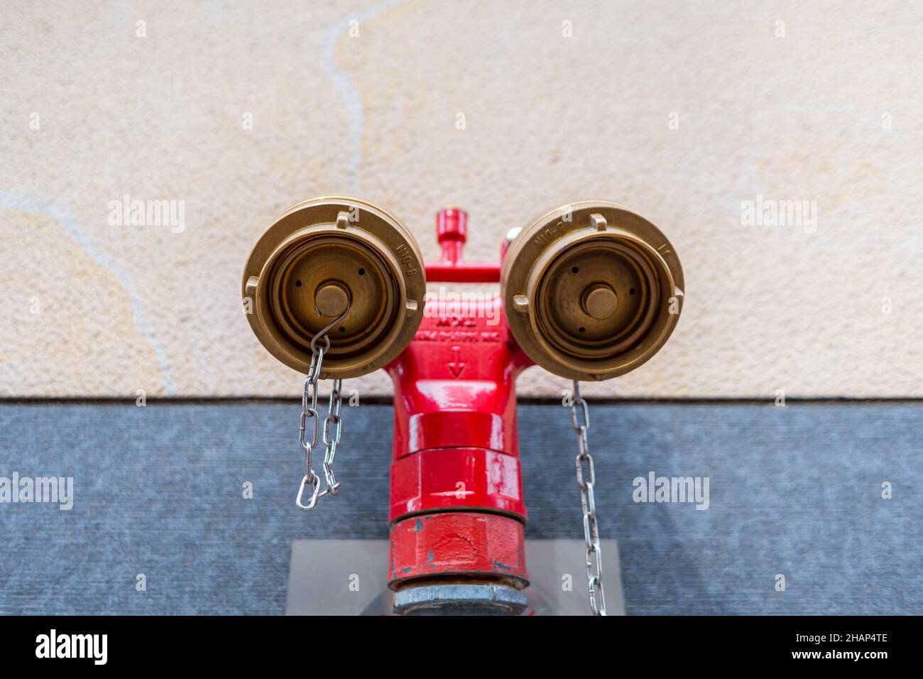 Street fire hydrant in Germany. City fire safety Stock Photo - Alamy