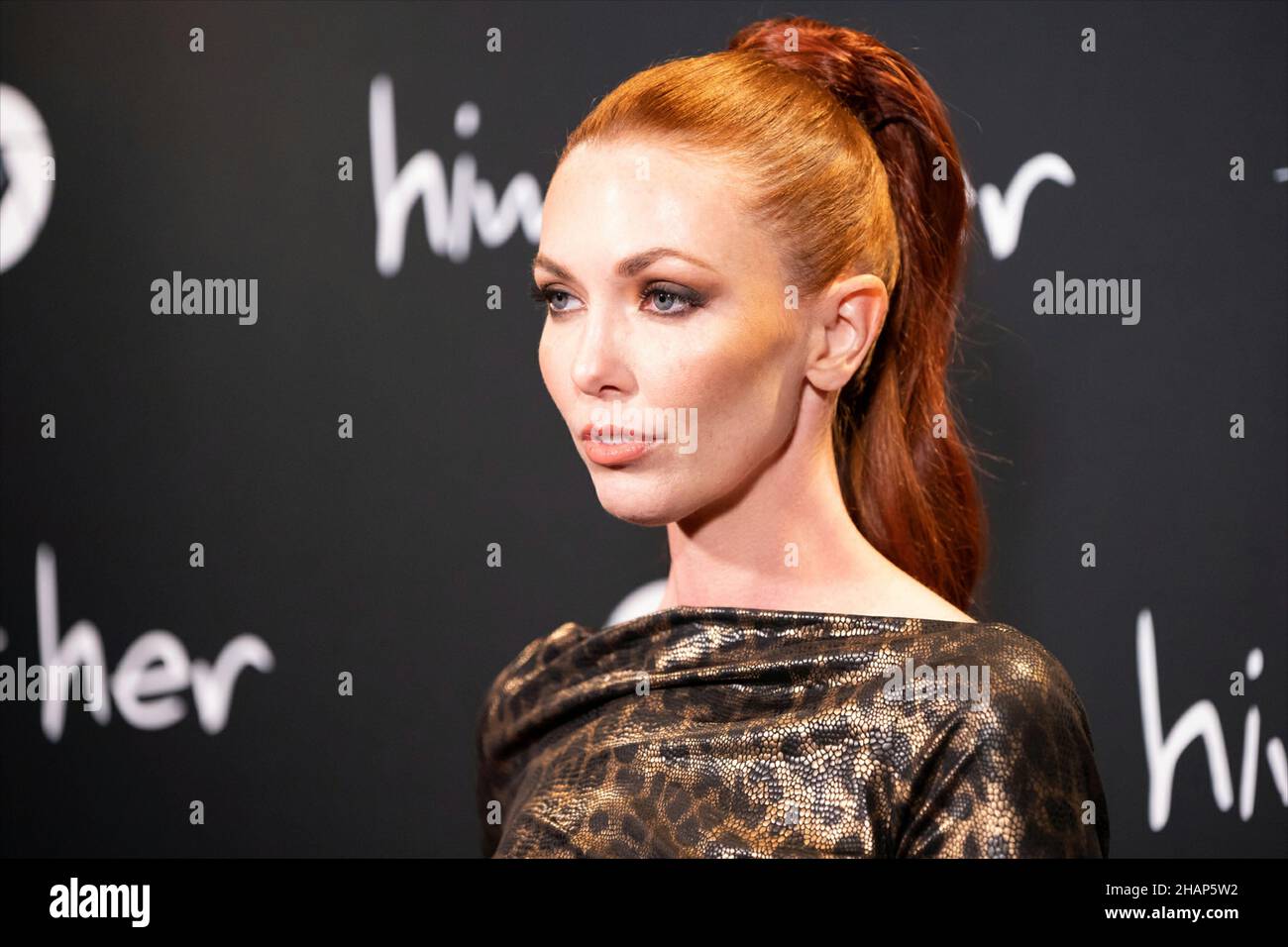 Los Angeles - CA - 20211108 Celebrities arrive at the premiere of Him ...