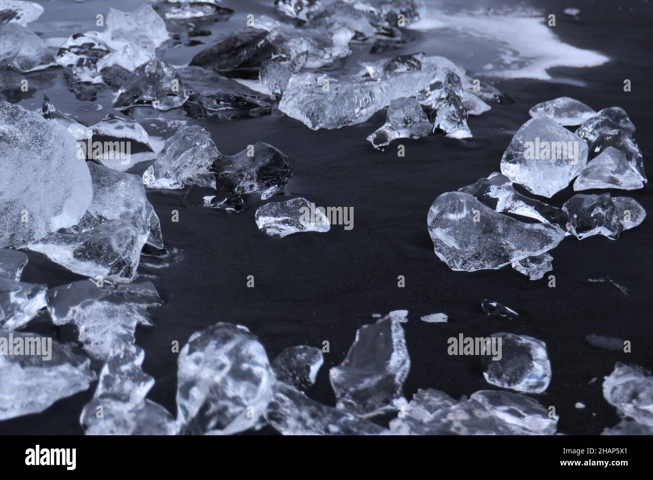 Ice diamonds on the beach, Diamonds Beach Iceland Stock Photo - Alamy
