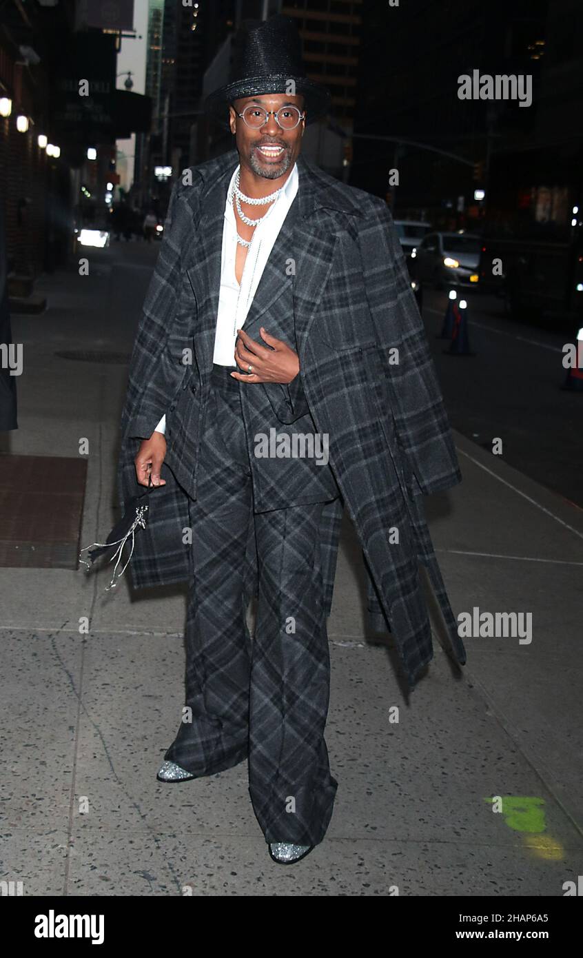New York - NY - 20211104 Annaleigh Ashford and Billy Porter arriving at ...