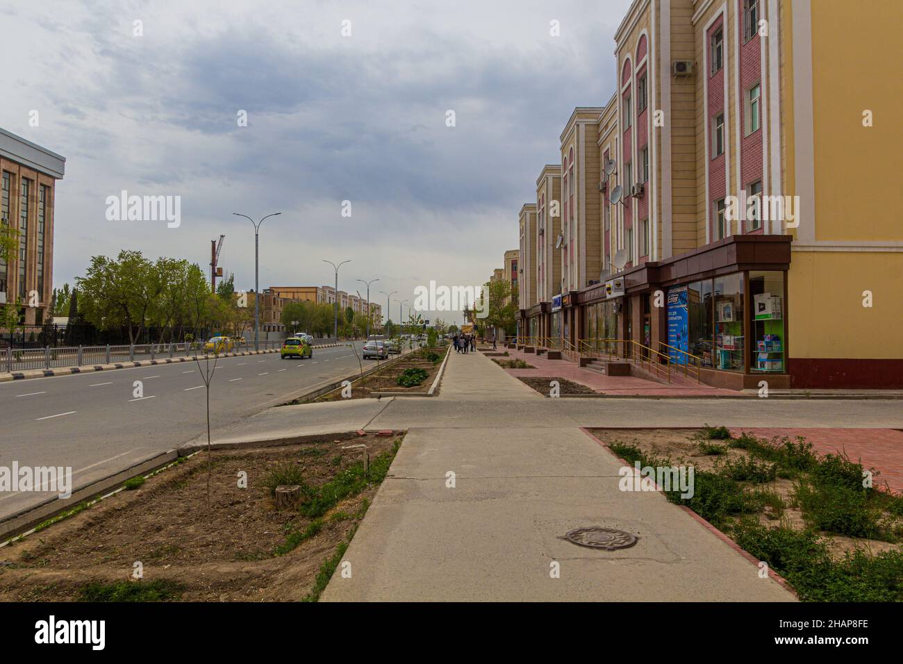 Uzbekistan avenue hi-res stock photography and images - Alamy