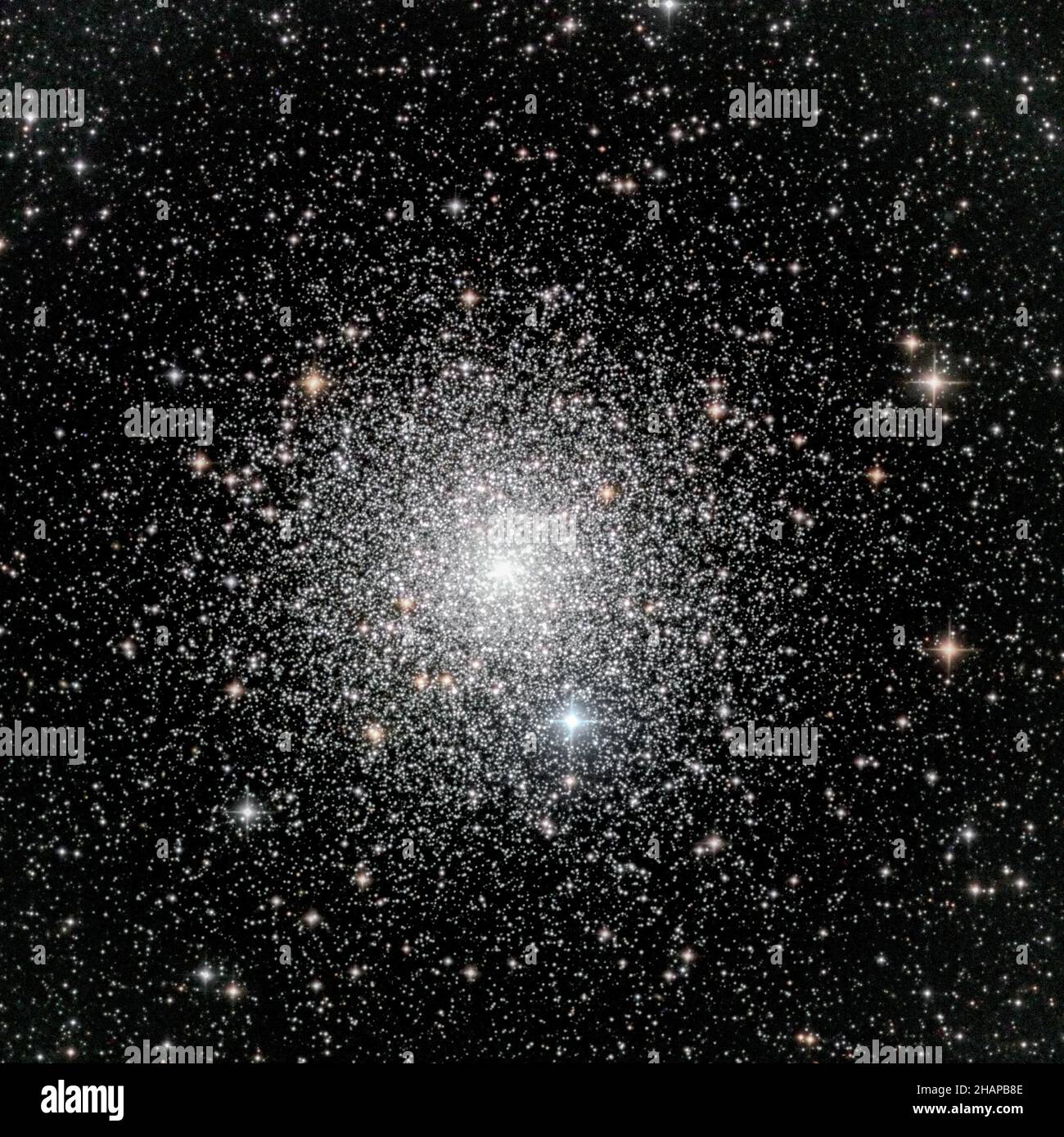 NGC 6752 (also known as Caldwell 93 and nicknamed the Great Peacock ...