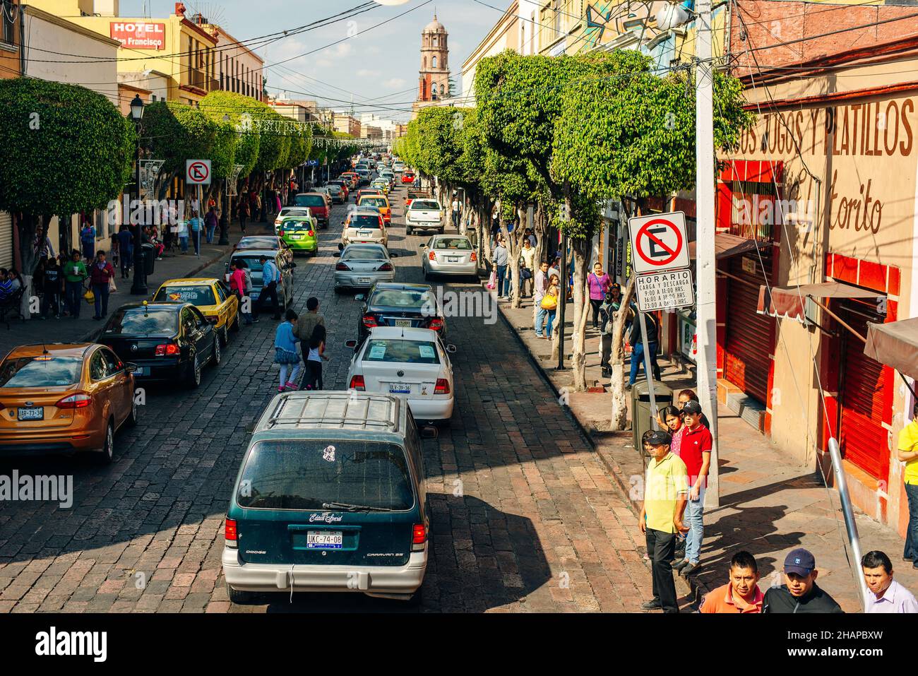 Traffic jam in mexico city hi-res stock photography and images - Alamy