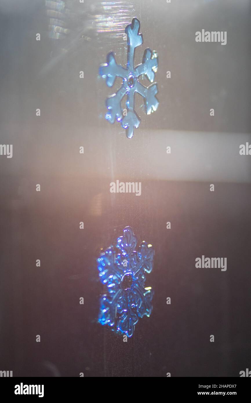 Snowflake stickers hi-res stock photography and images - Alamy