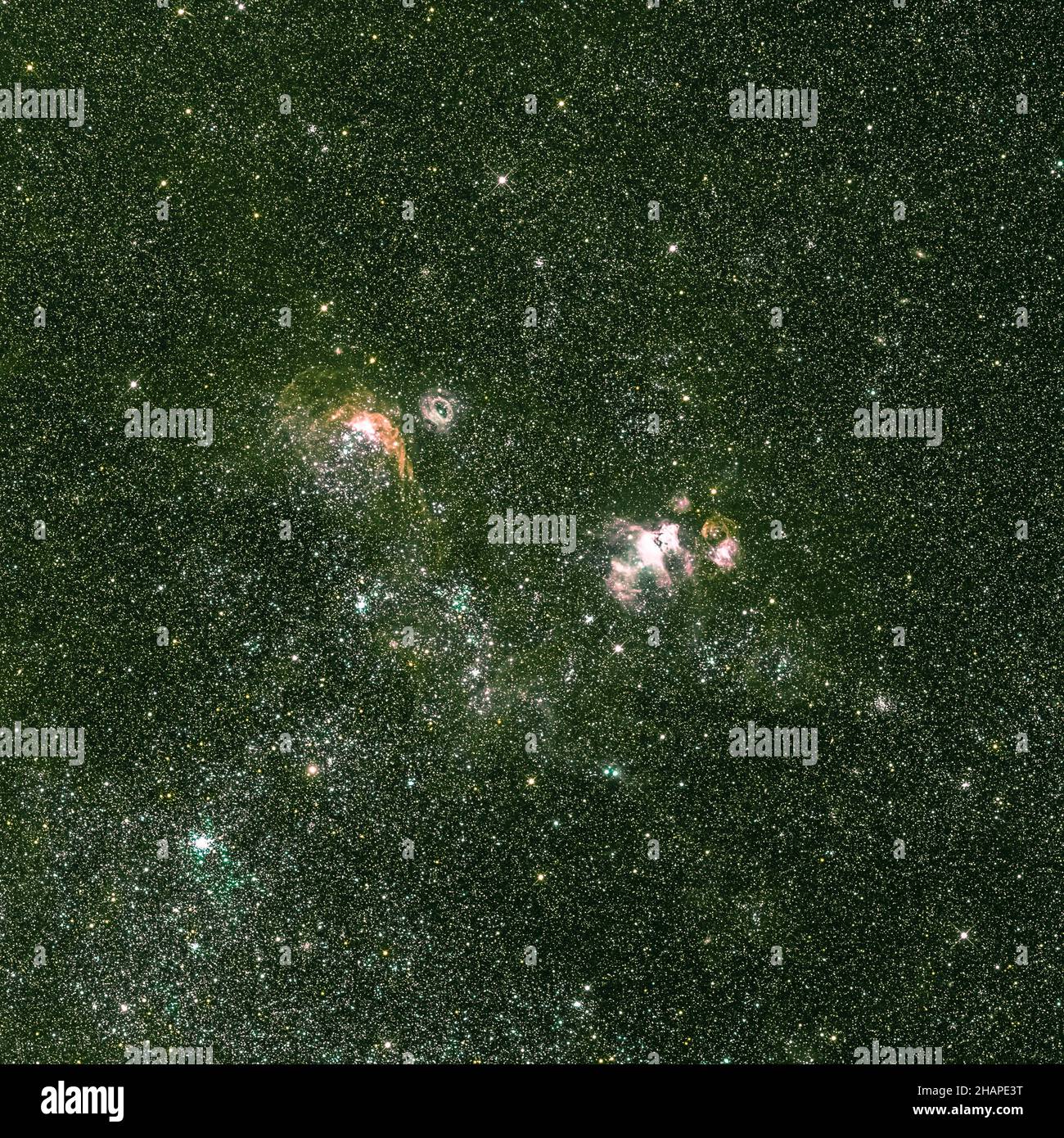 Large Magellanic cloud (LMC Stock Photo - Alamy