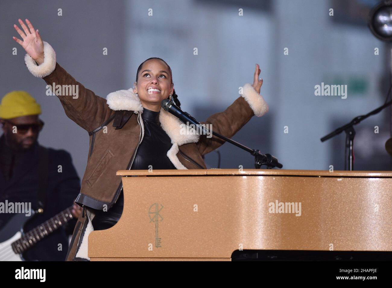 New York, NY, USA. 14th Dec, 2021. Alicia Keys on stage for NBC Today ...