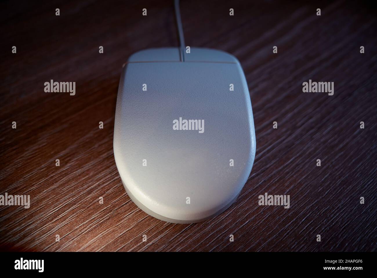 Simple desktop computer mouse background Stock Photo - Alamy