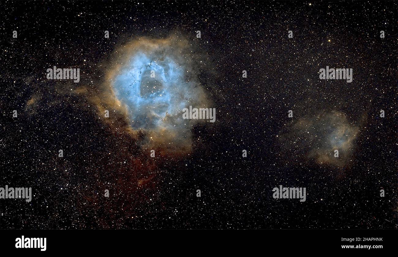 The Rosette Nebula (also known as Caldwell 49) is a large spherical H ...