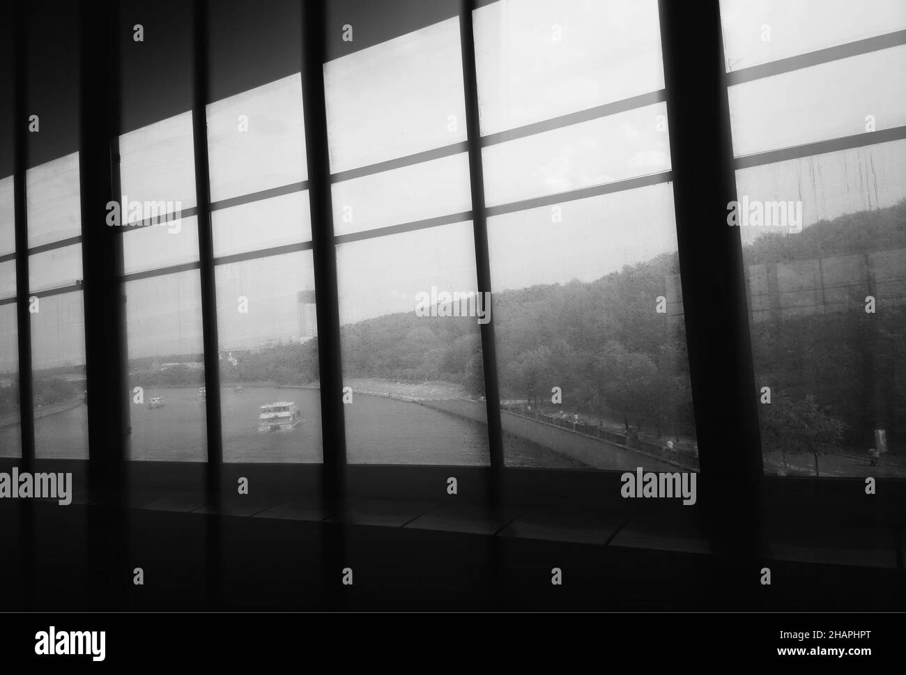 View through windows metro hi-res stock photography and images - Alamy