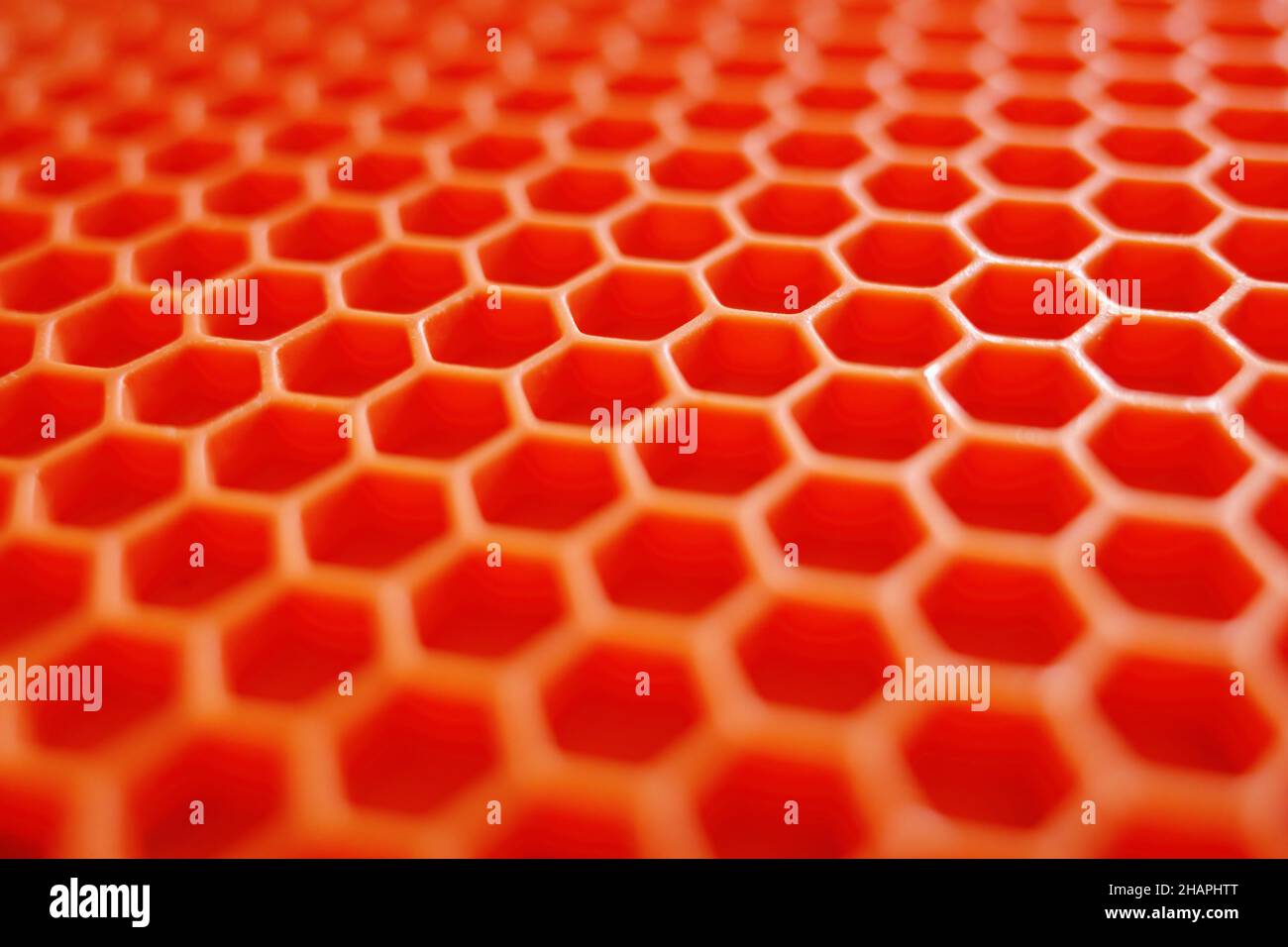Futuristic orange cells modern texture background Stock Photo - Alamy