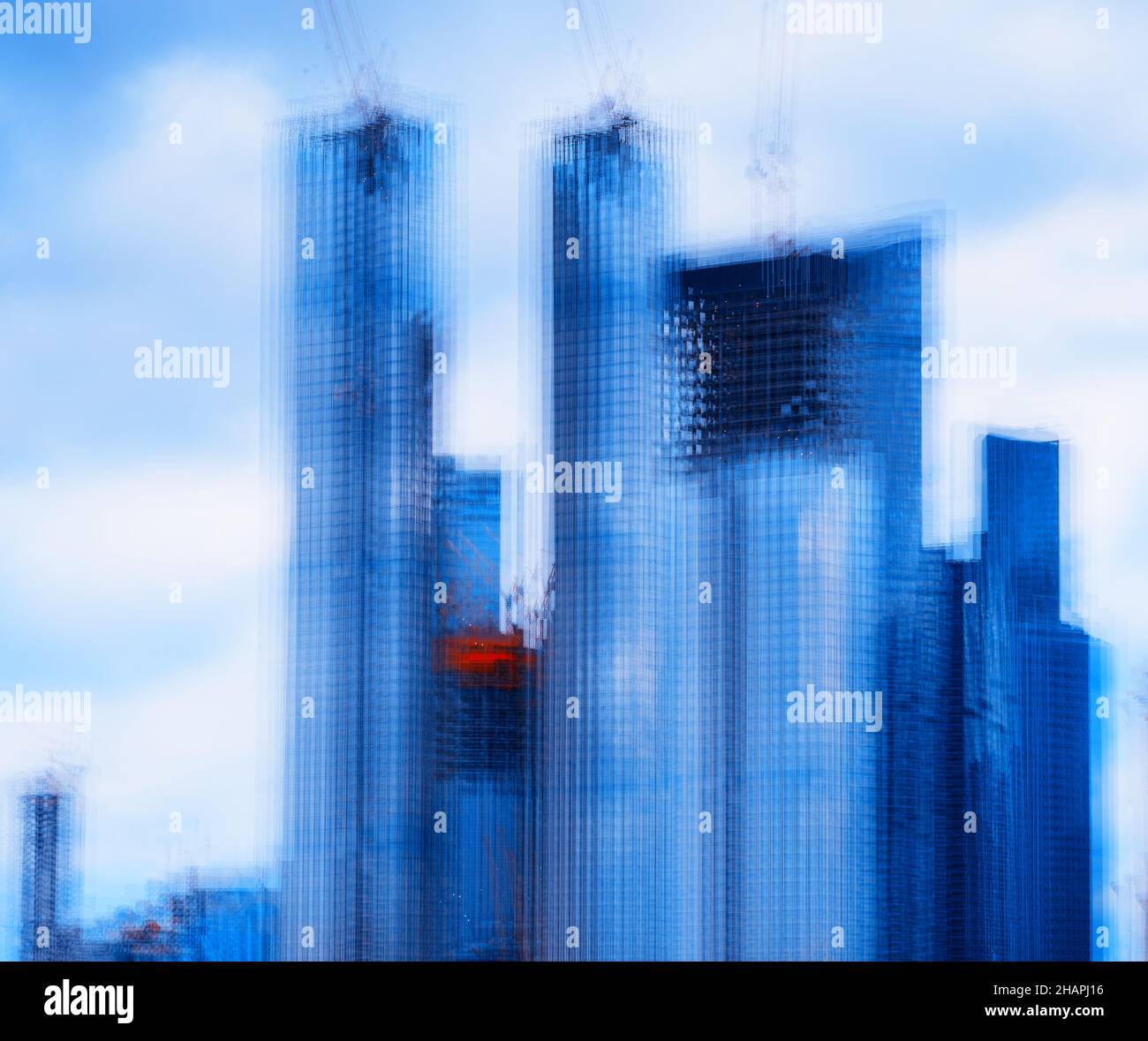 Abstract modern skyscrapers architecture Stock Photo - Alamy
