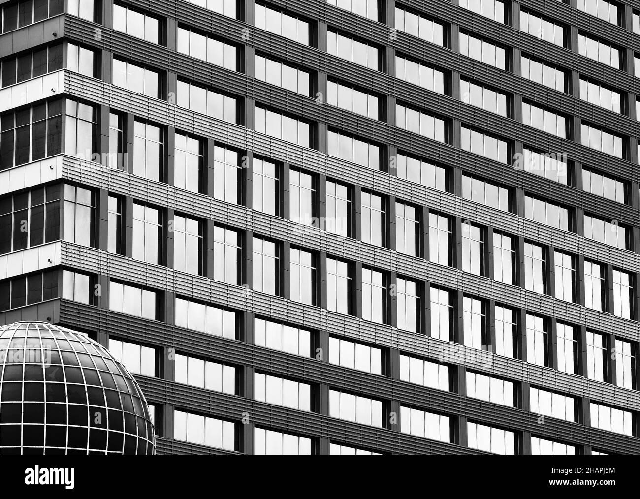 Diagonal windows of modern building architecture Stock Photo - Alamy