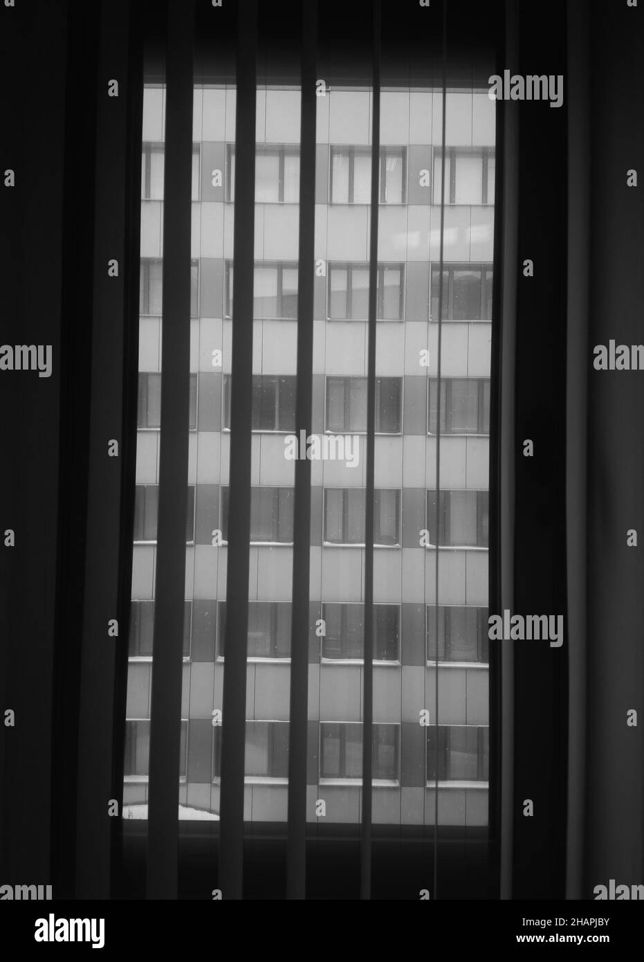 Vertical windows blinds background Stock Photo - Alamy