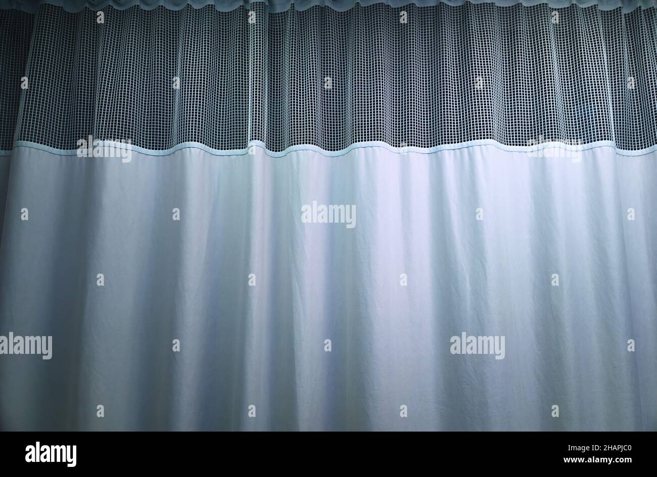 Hospital curtain background texture Stock Photo - Alamy