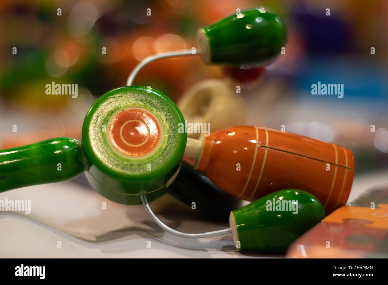 Channapatna wooden toy hi-res stock photography and images - Alamy