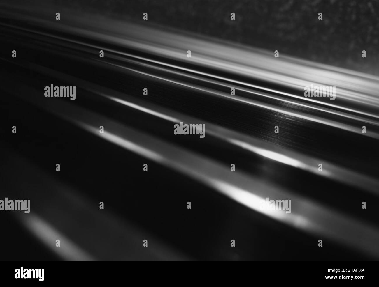 Diagonal black & white steel panels abstraction background Stock Photo ...