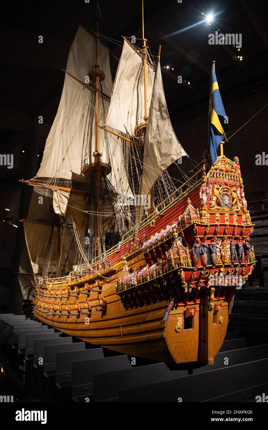 Model of vasa ship hi-res stock photography and images - Alamy