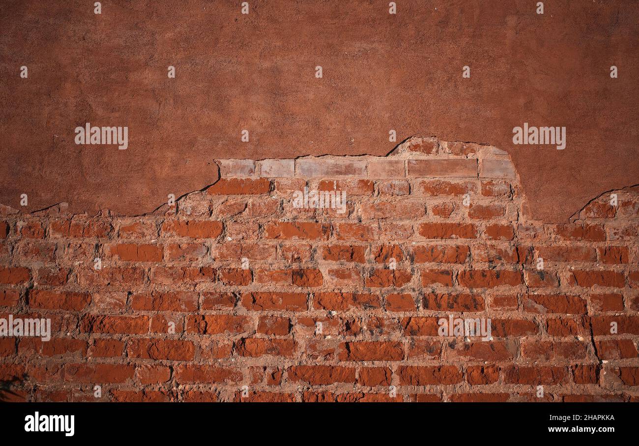 Medieval castle wall texture background Stock Photo - Alamy